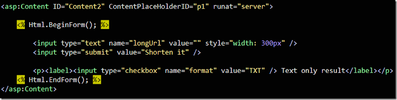 Marks asp.net / mvc blog: Announcing: Jobping URL Shortener. Open source MVC.NET 2 C#